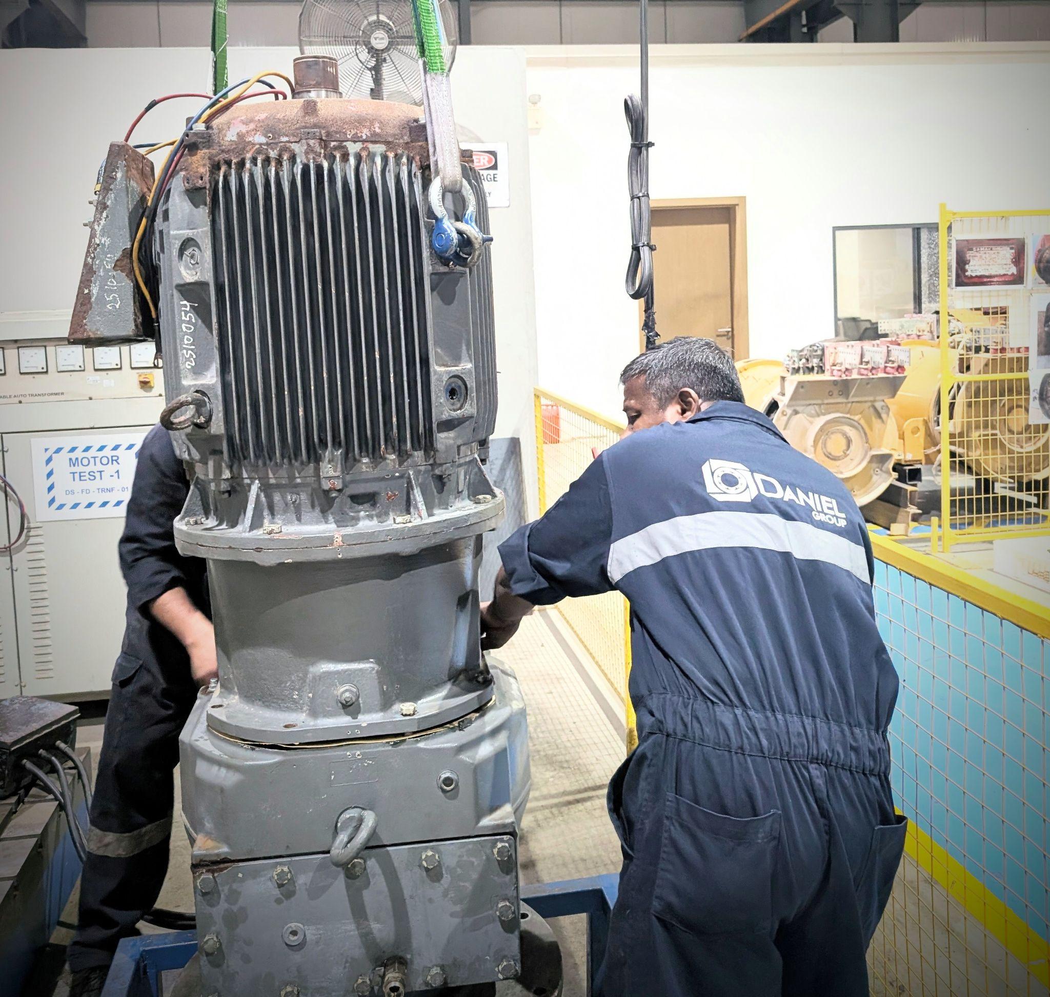 Step-by-Step Guide to Cooling Tower Gearbox Motor Unit Overhauling ...